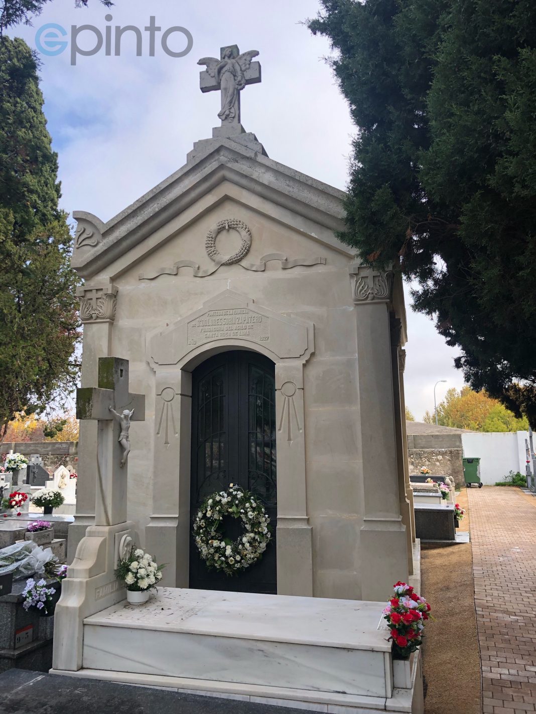 El Ayuntamiento de Pinto restaura el Panteón de Dolores Soria - epinto