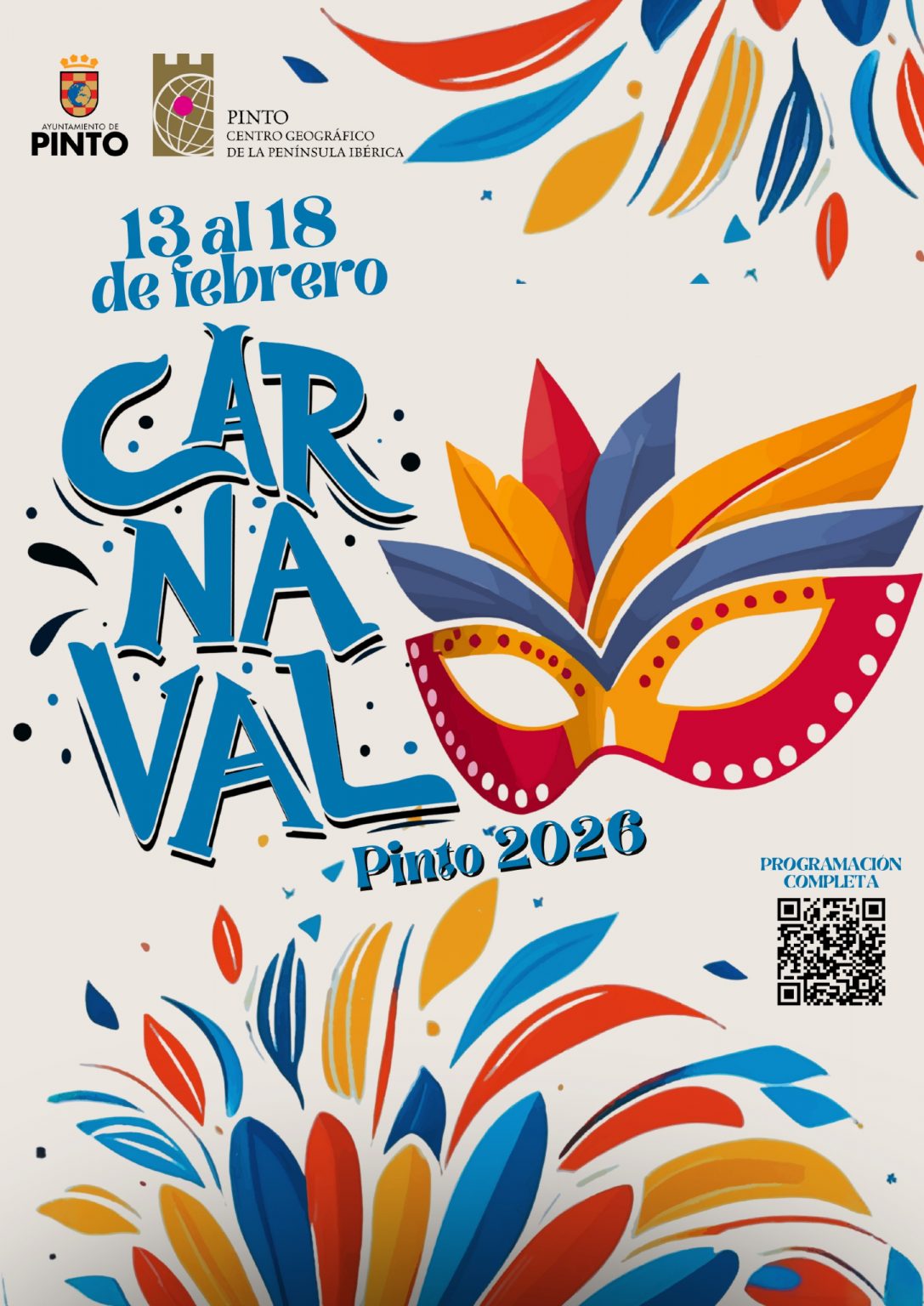 Toda la Programación del Carnaval en Pinto 2026